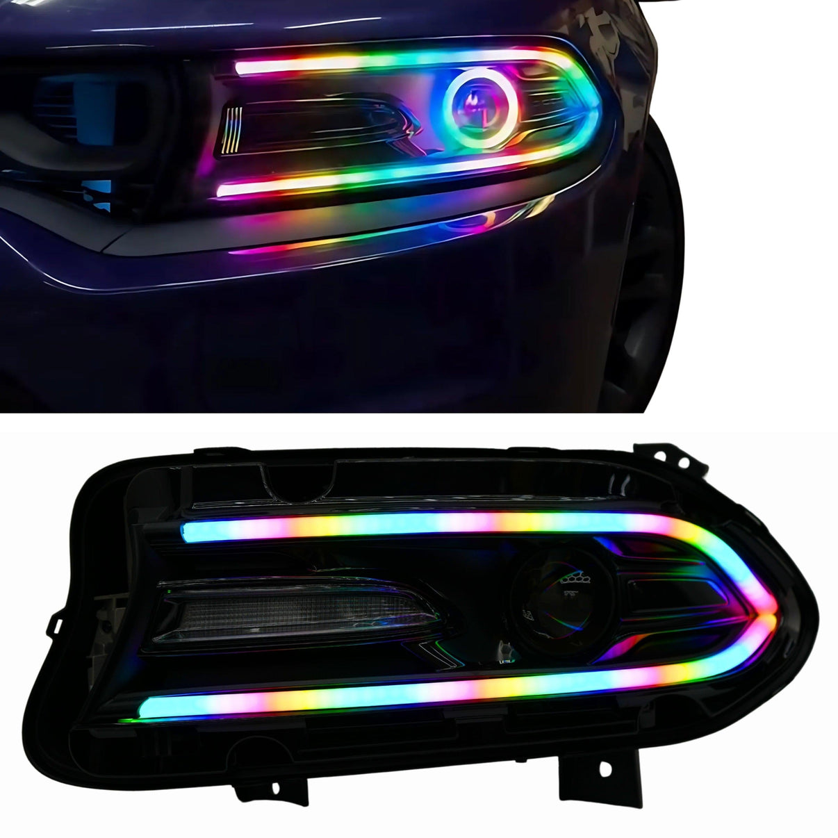 Dodge Charger Flow Series DRL Boards 2.0 | Diffused LED (2015-2023 ...