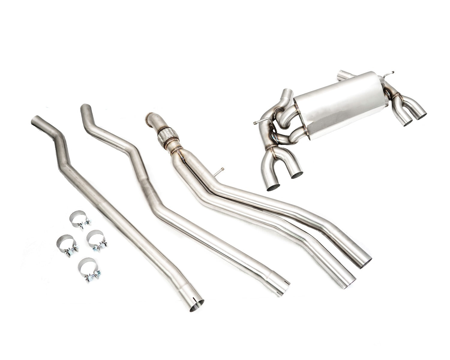 Megan Racing BMW M2 16-19 (N55 Only) Supremo Cat-Back Exhaust System ...