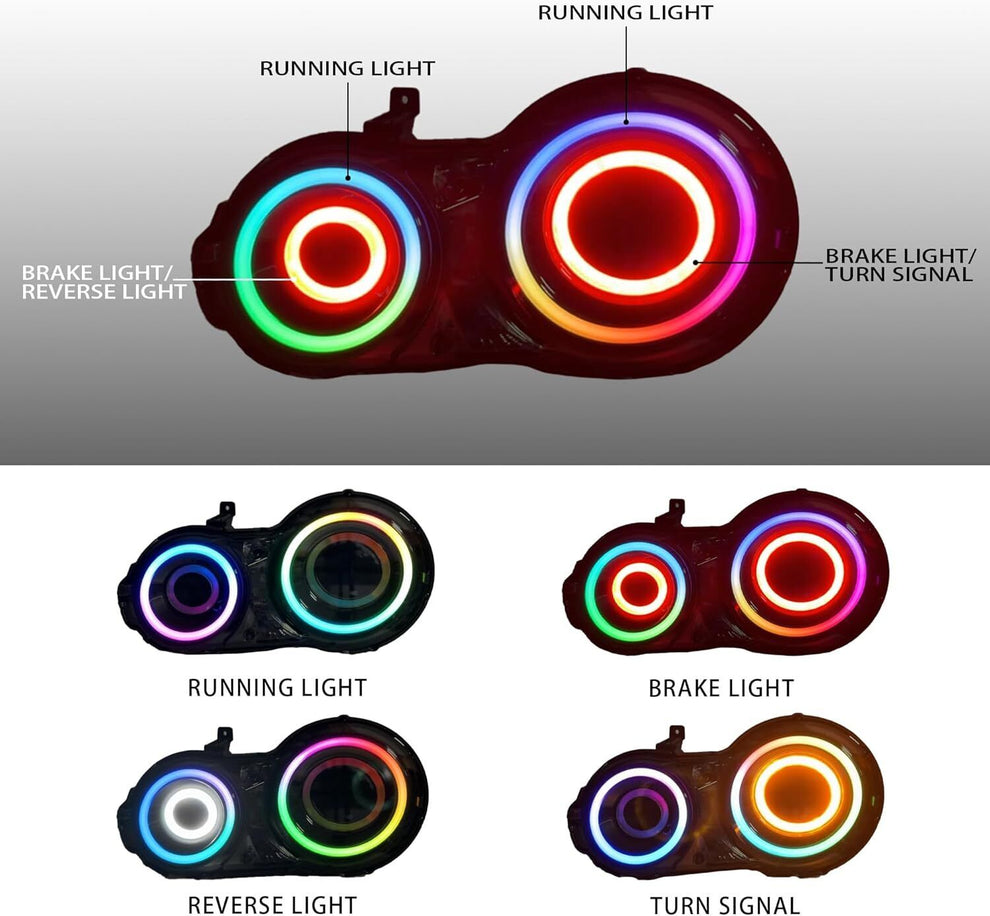 2009-2024 Nissan Gtr R35 Tail Lights RGB Or Plug And Play – Racing ...